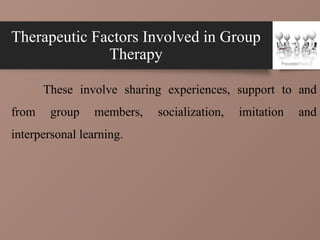 Group therapy.pptx Mental Health Nursing | PPTX