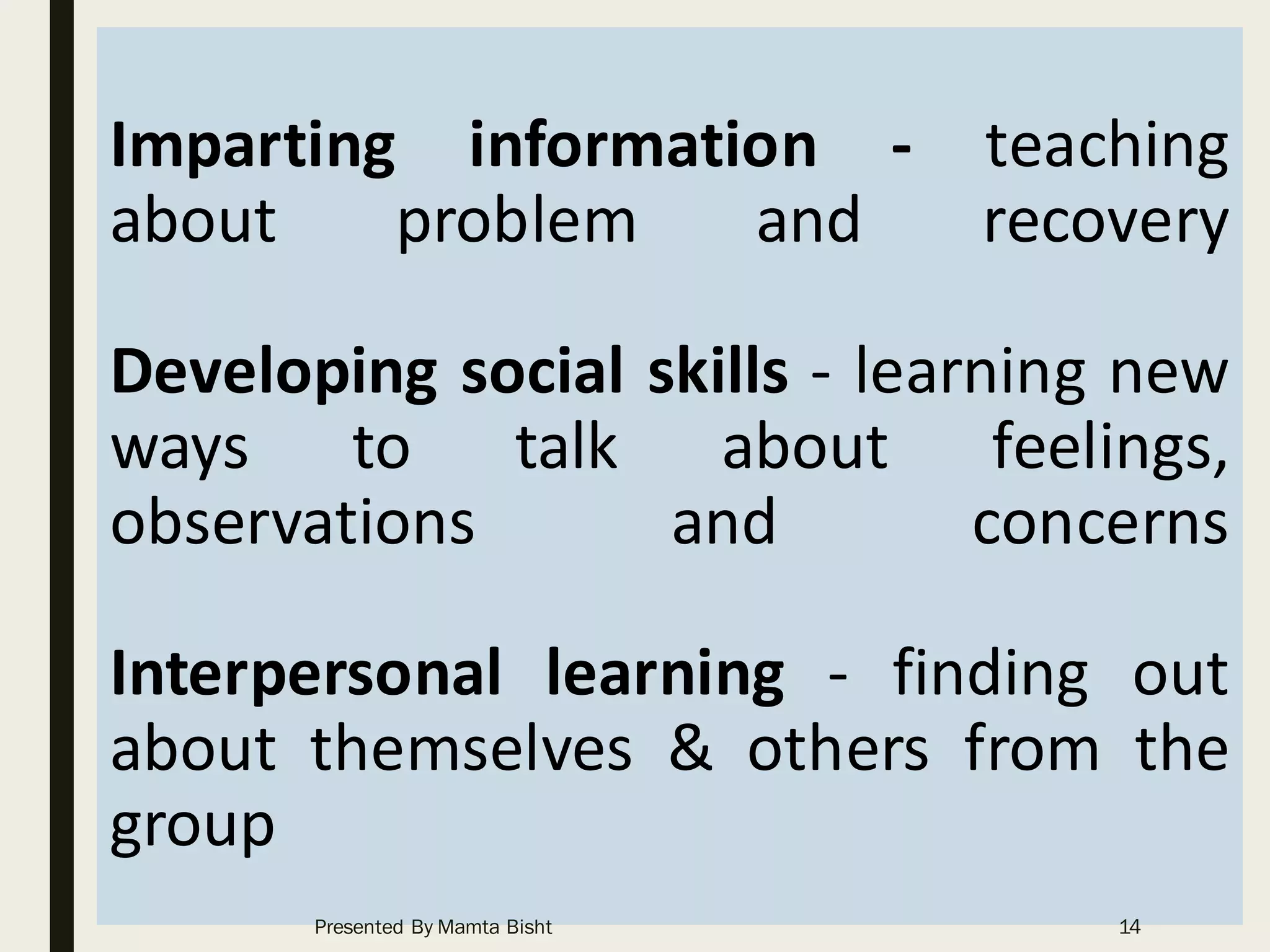 Group psychotherapy therapy | PDF