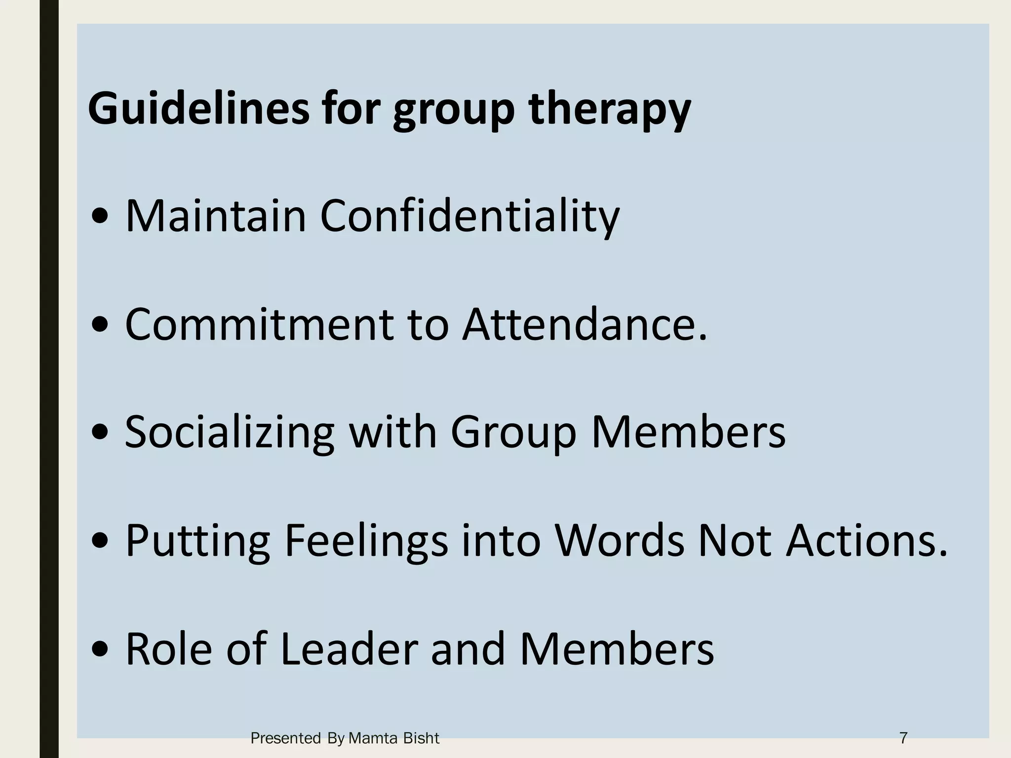 Group psychotherapy therapy | PDF