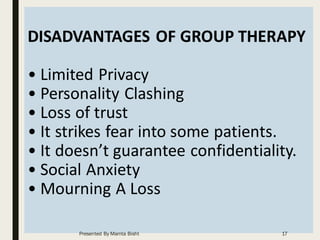 Group psychotherapy therapy | PDF