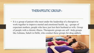 Group therapy | PPTX