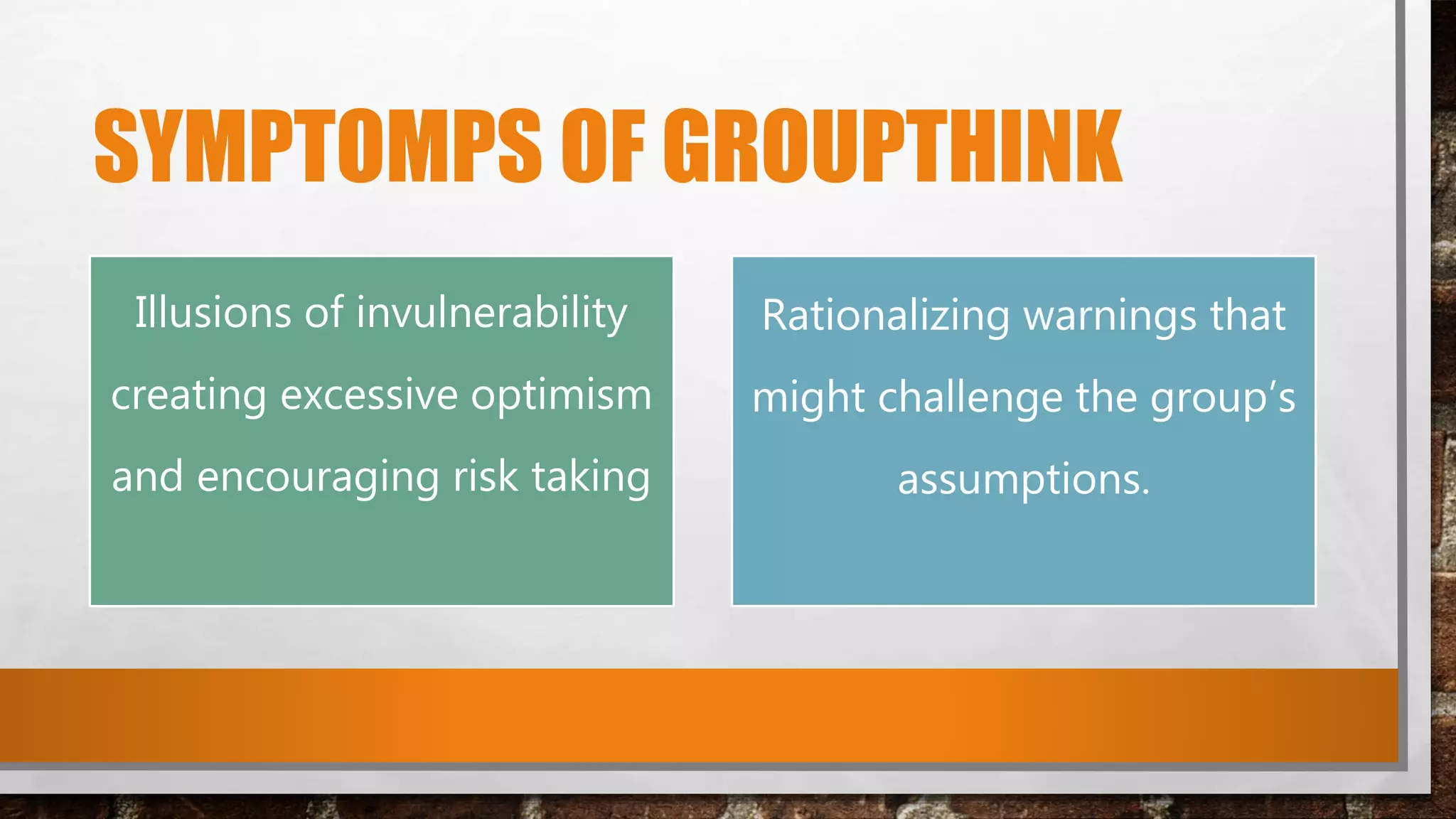 Groupthink | PPTX