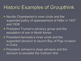 Groupthink and Ethics | PPT