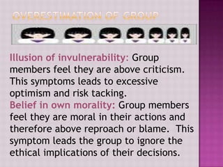 Illusion Of Invulnerability Examples