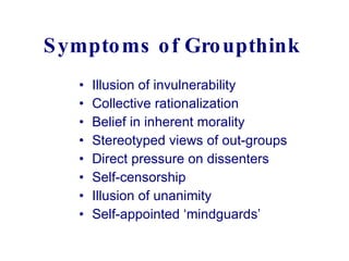 Groupthink presentation | PPT