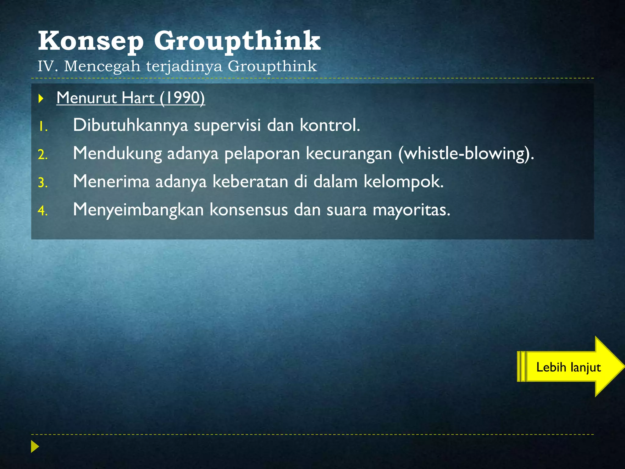 Groupthink theory | PPTX