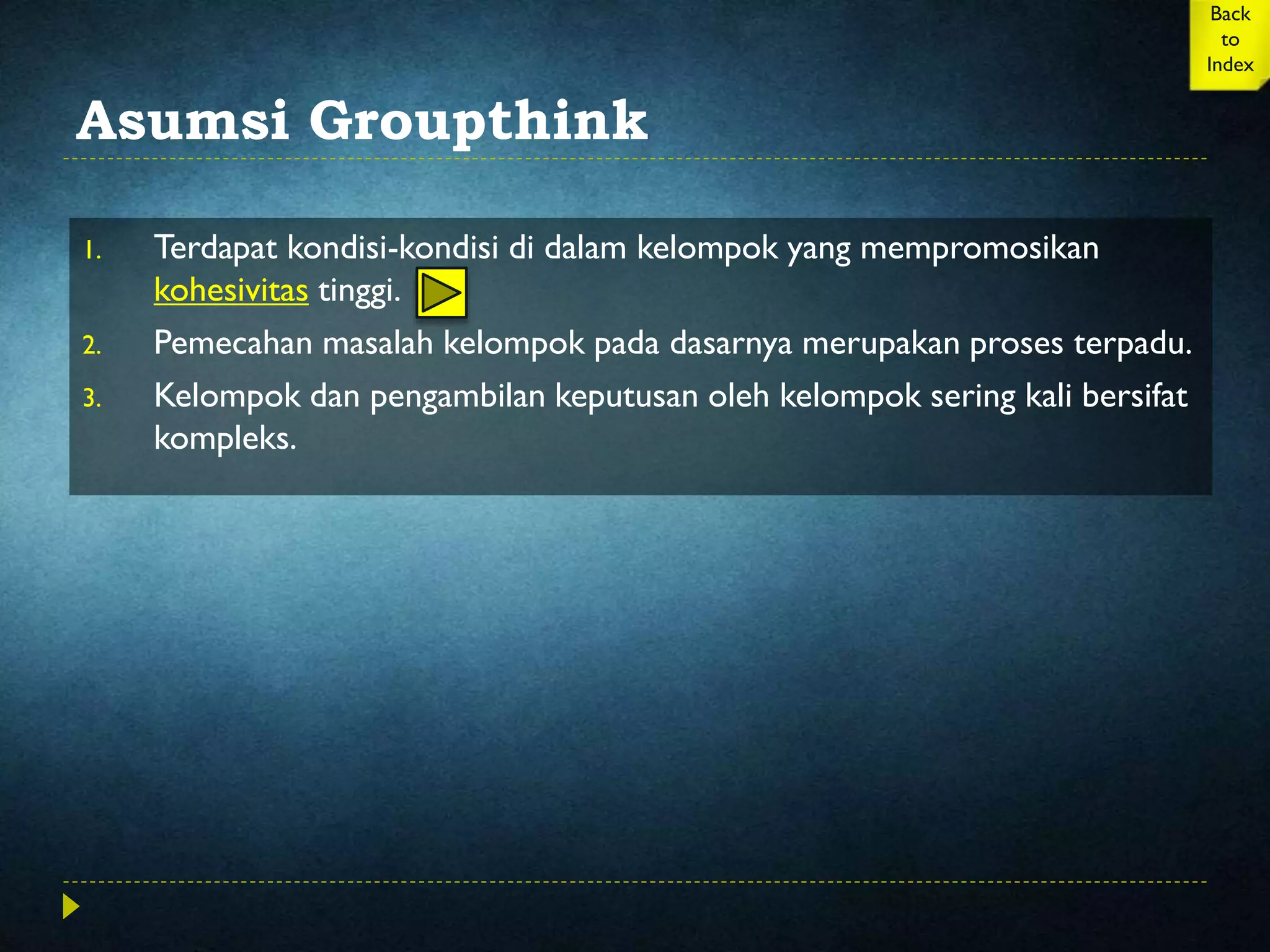 Groupthink theory | PPTX