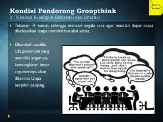Groupthink theory | PPTX