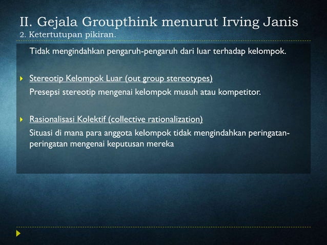 Groupthink theory | PPTX