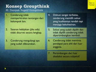 Groupthink theory | PPTX