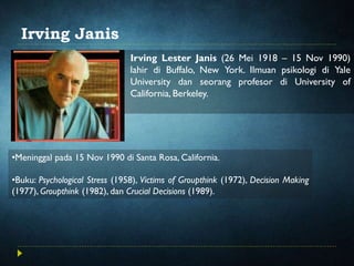 Groupthink theory | PPTX