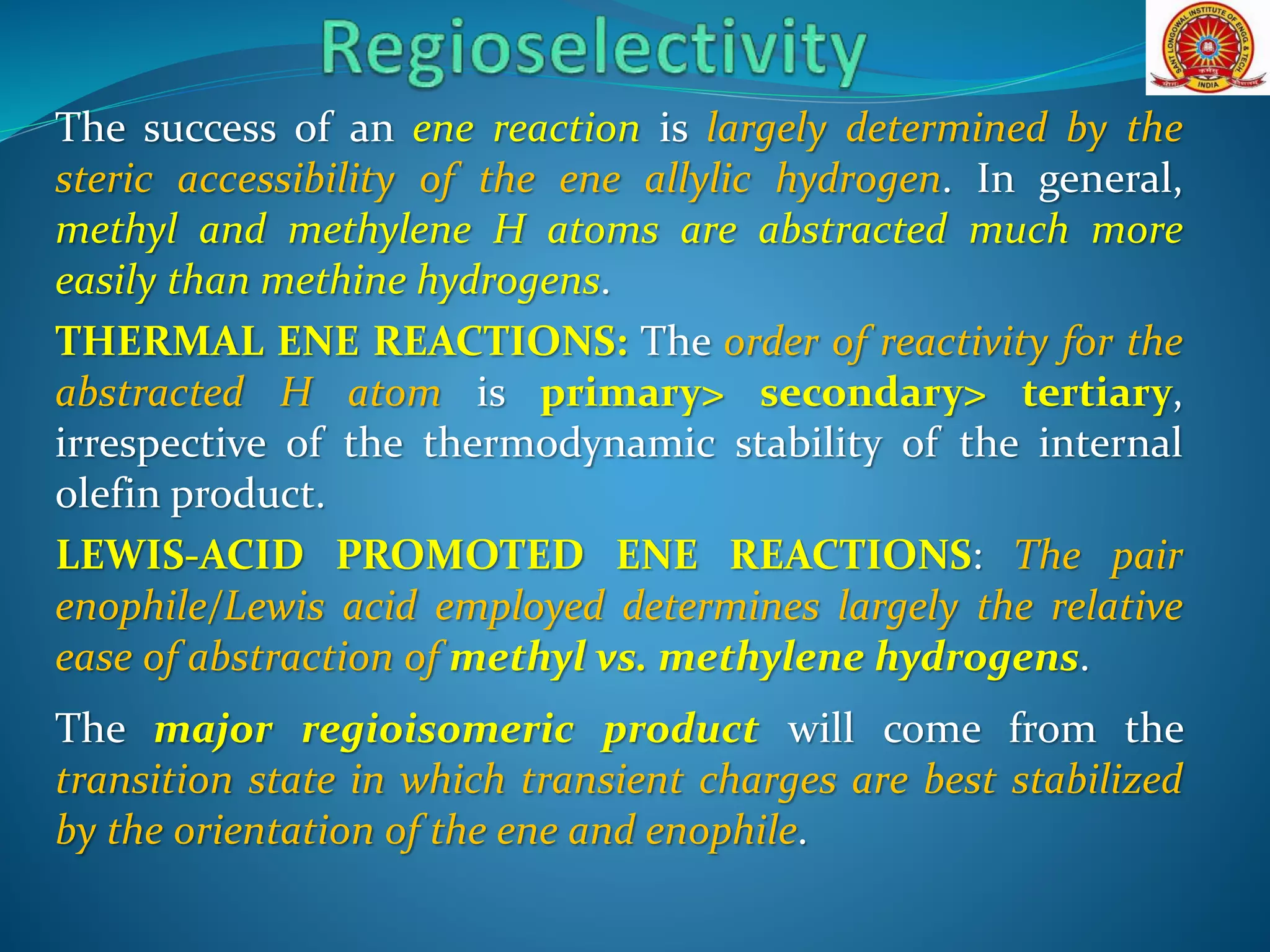 Group transfer reactions | PPTX