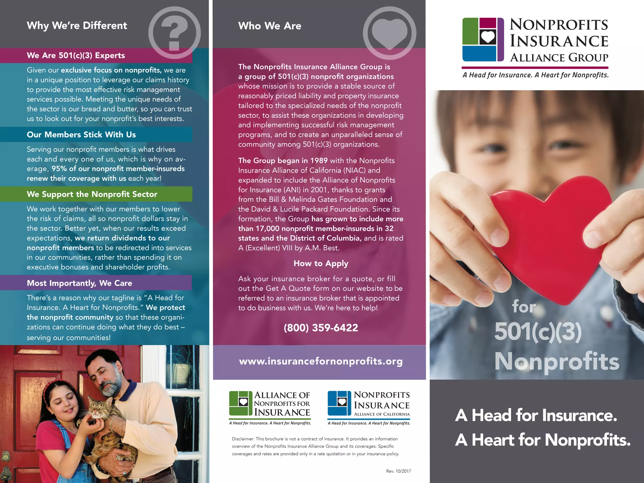 Nonprofits Insurance Alliance Group Brochure | PPT