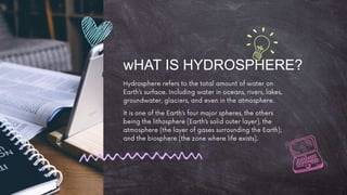 Earth Science - Topic "Subsystem-HYDROSPHERE" | PPT