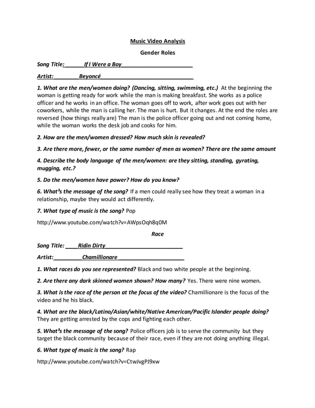 Group video analysis | PDF