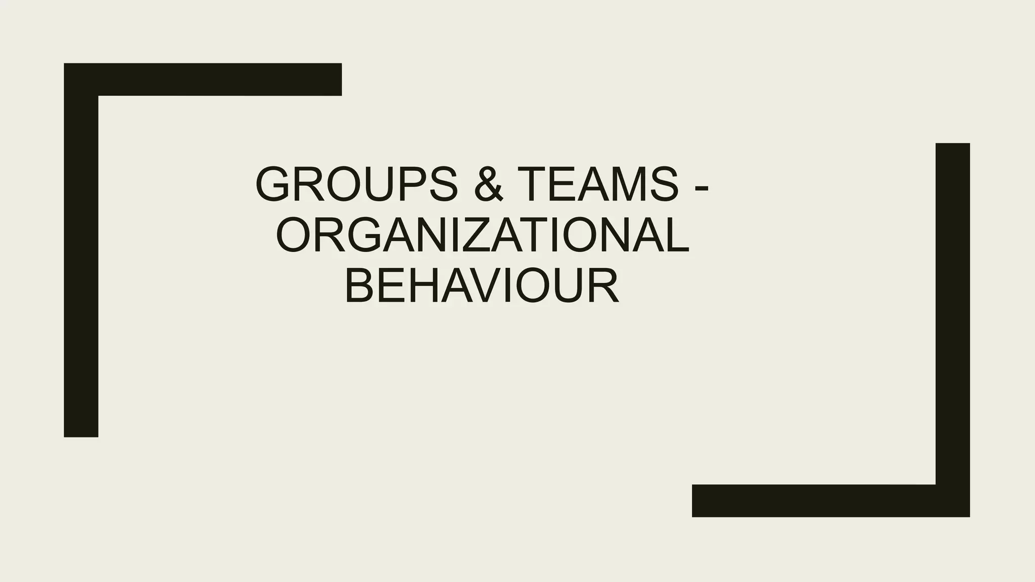 Group vs team ob | PPTX