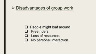 Group vs team ob | PPTX