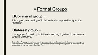 Group vs team ob | PPTX