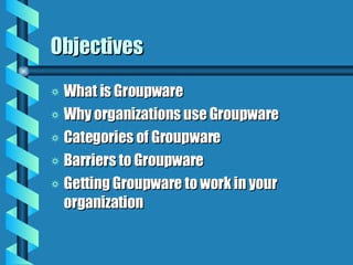 Groupware | PPT