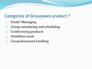 Groupware | PPT