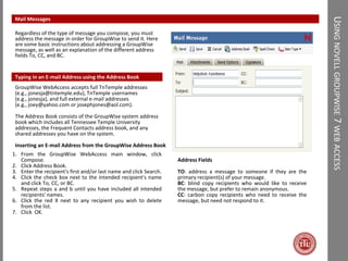 Group Wise Web Access | PPT