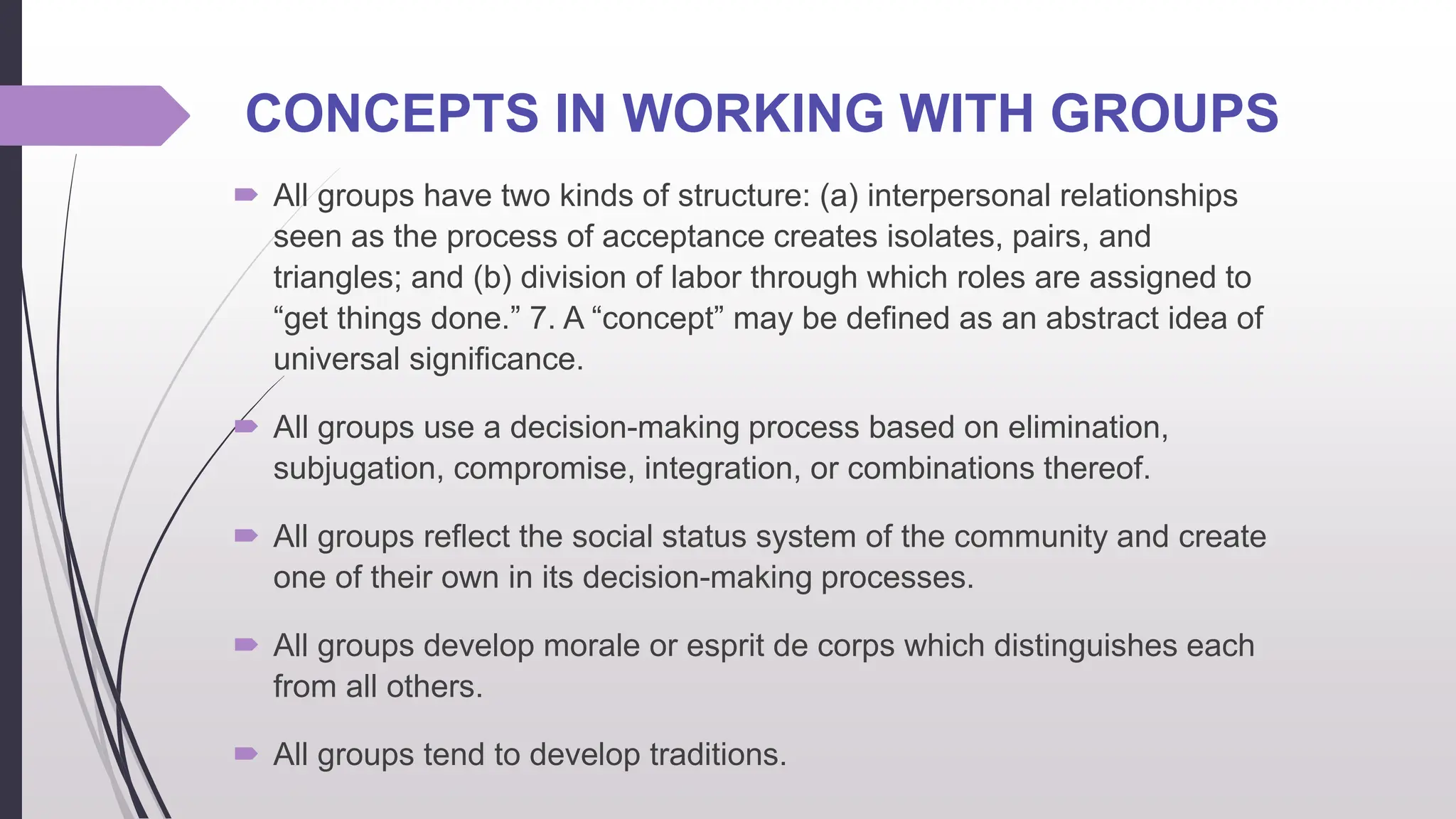 Groupwork Chapter Two for Working with Groups | PPTX | Family and ...