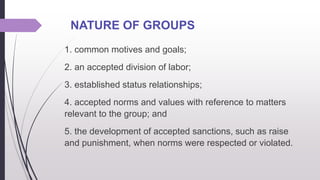 Groupwork Chapter Two for Working with Groups | PPTX | Family and ...
