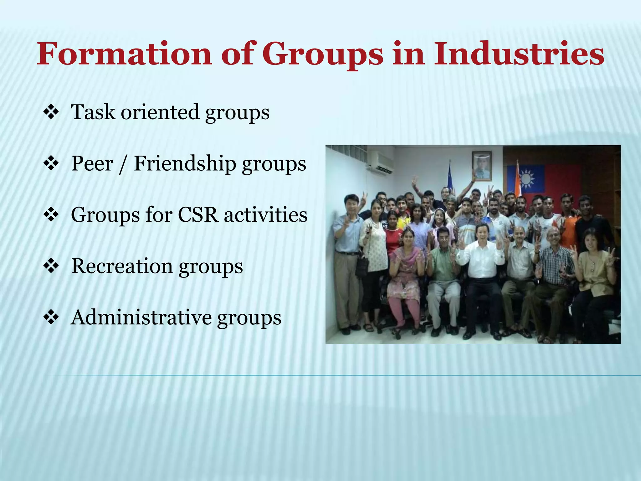 Group work in Correctional & Industrial settings | PPT