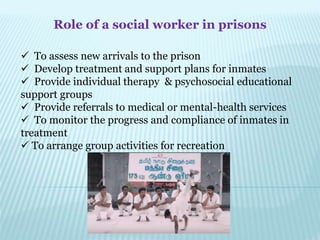 Group work in Correctional & Industrial settings | PPT