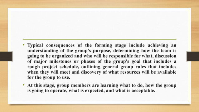 Stages of group development | PPT