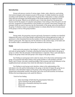 Group work process | PPTX