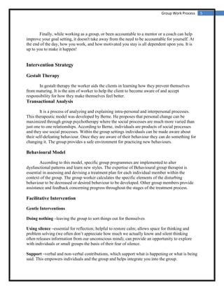 Group work process | PPTX