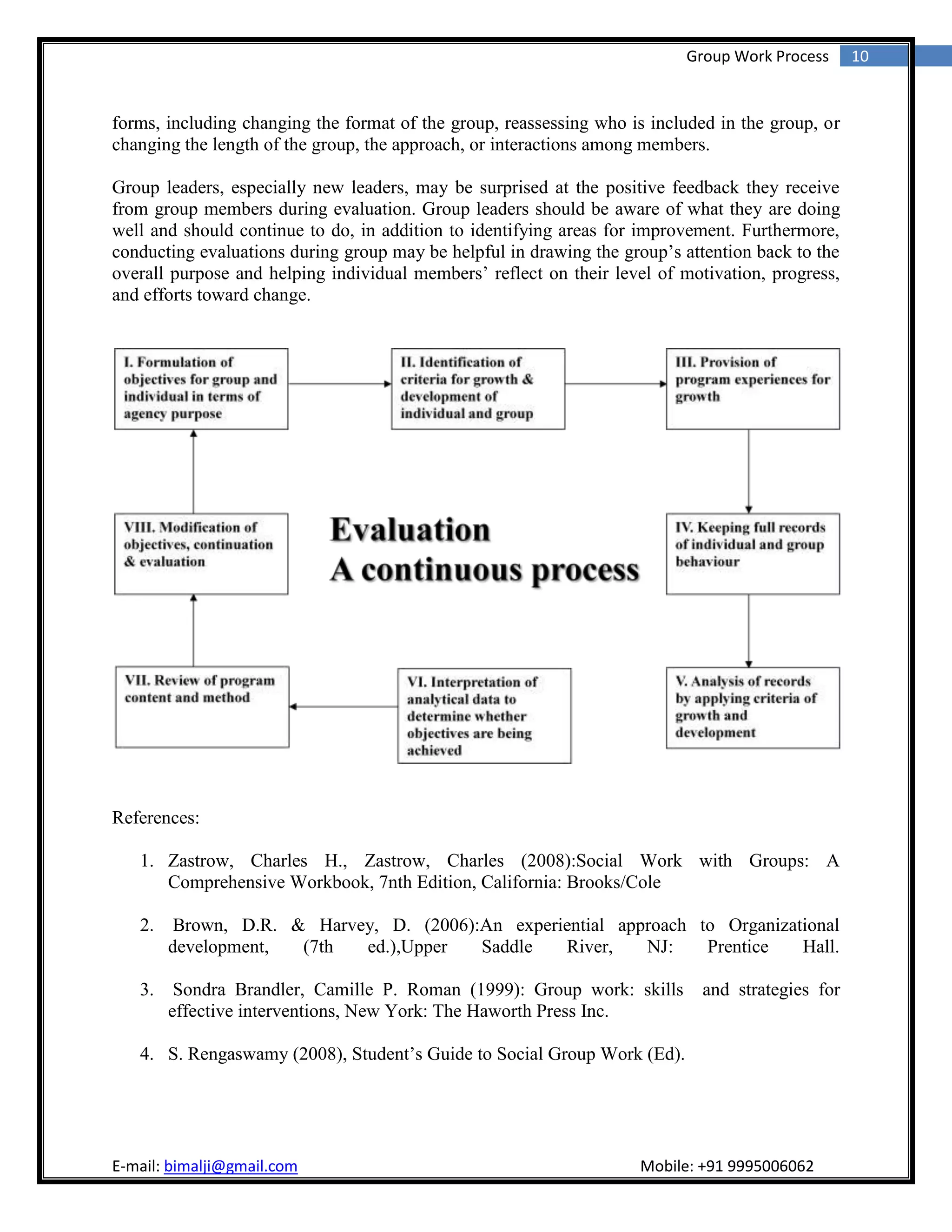 Group work process | DOCX