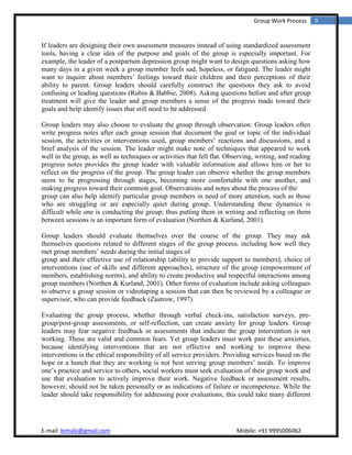 Group work process | DOCX