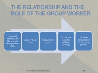 Group work recording | PPTX
