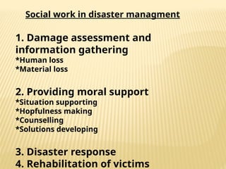 Group_work_with_disaster_victims in social work | PPT