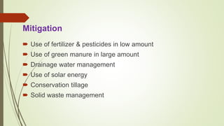 Environmental Pollution in Agriculture: Factors & Strategies for ...