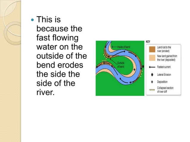 Features formed by a river | PPT