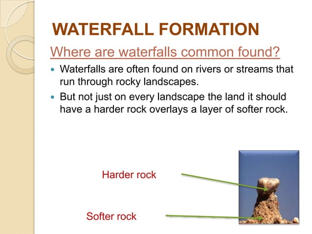 Features formed by a river | PPT