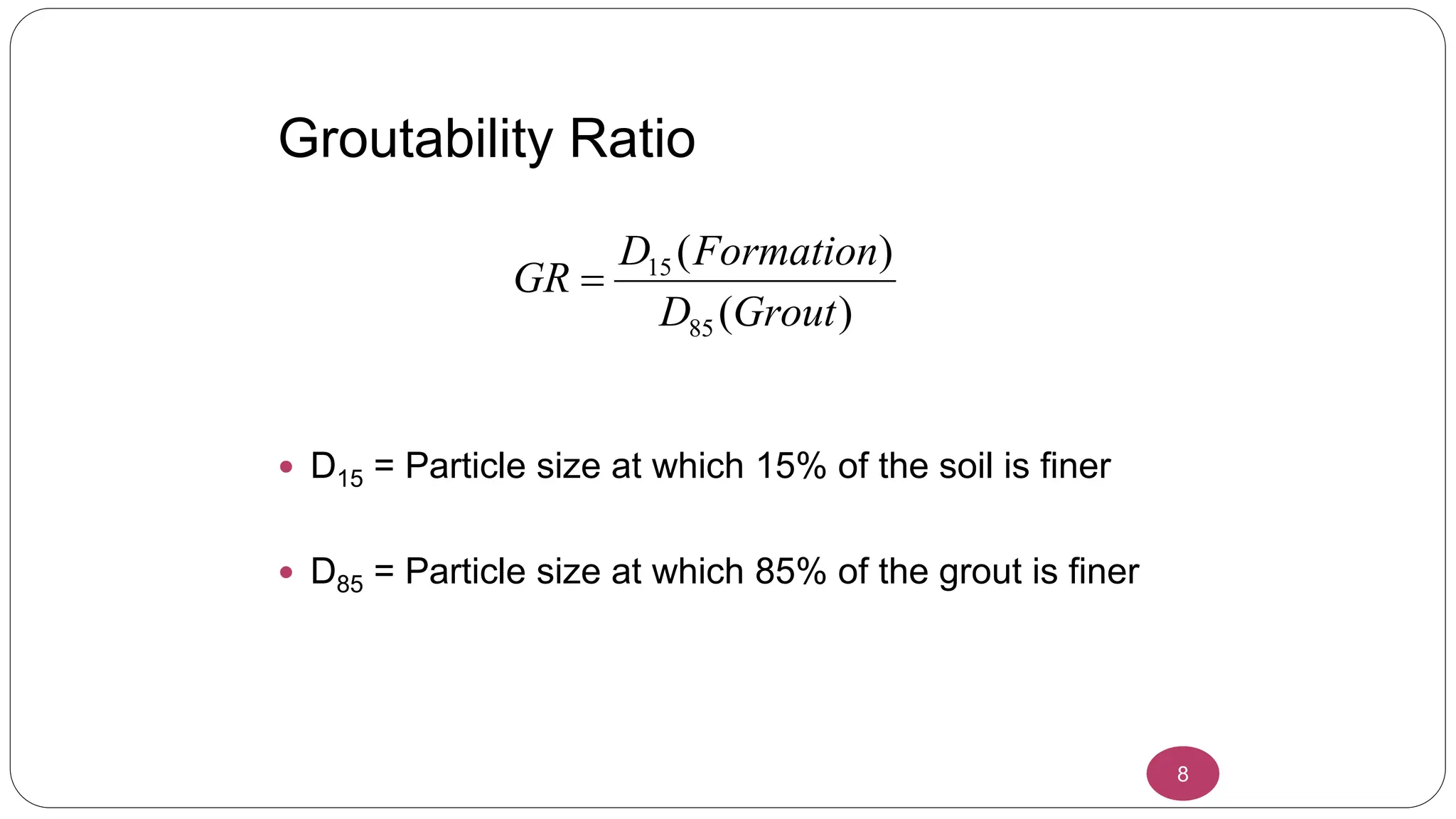 Grouting various techniques of grouting.pptx