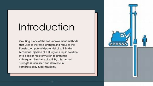 Grouting and Types of Grouting and how the grouting works | PPTX