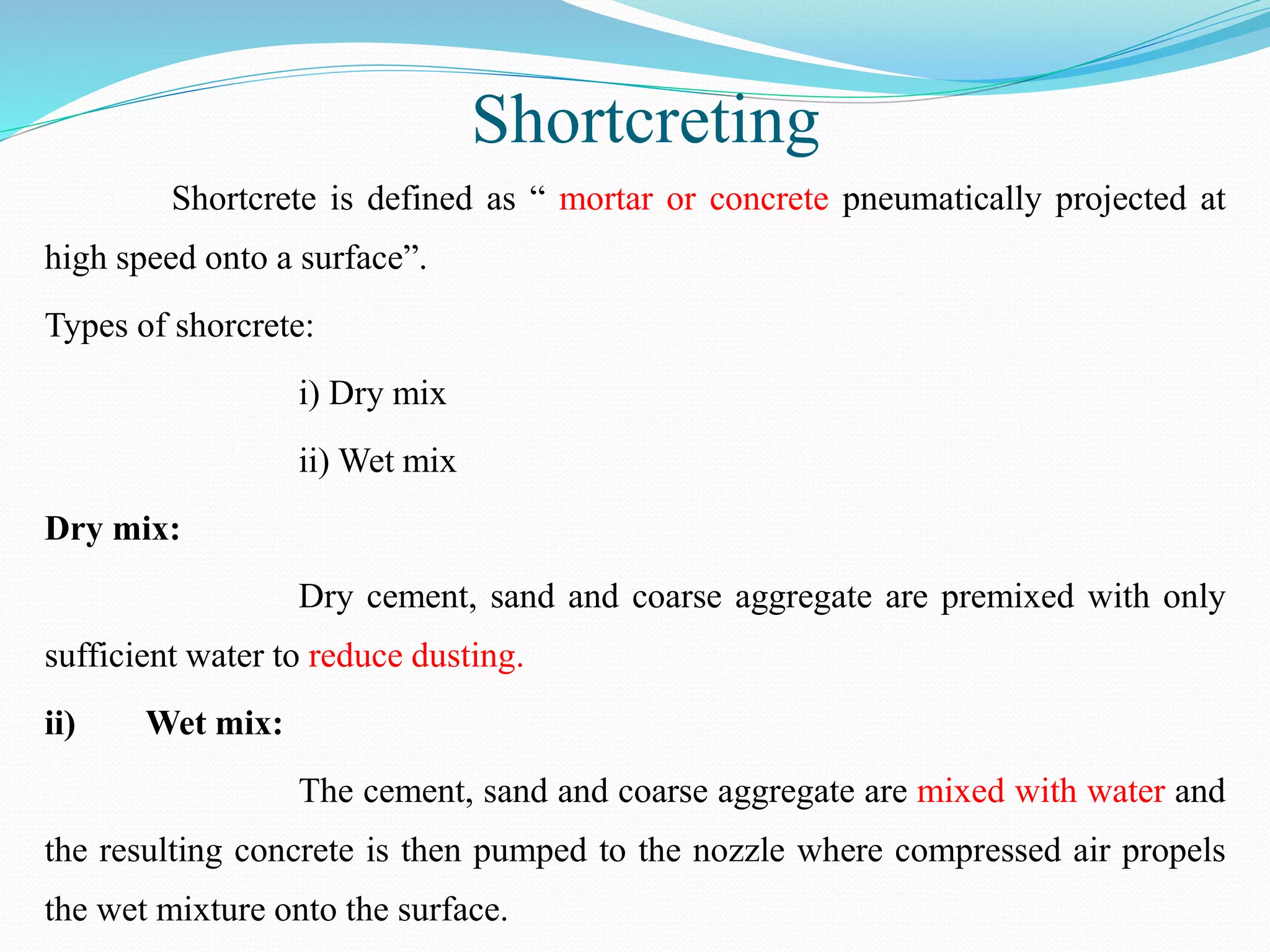 Grouting, guniting, jacketing | PPTX