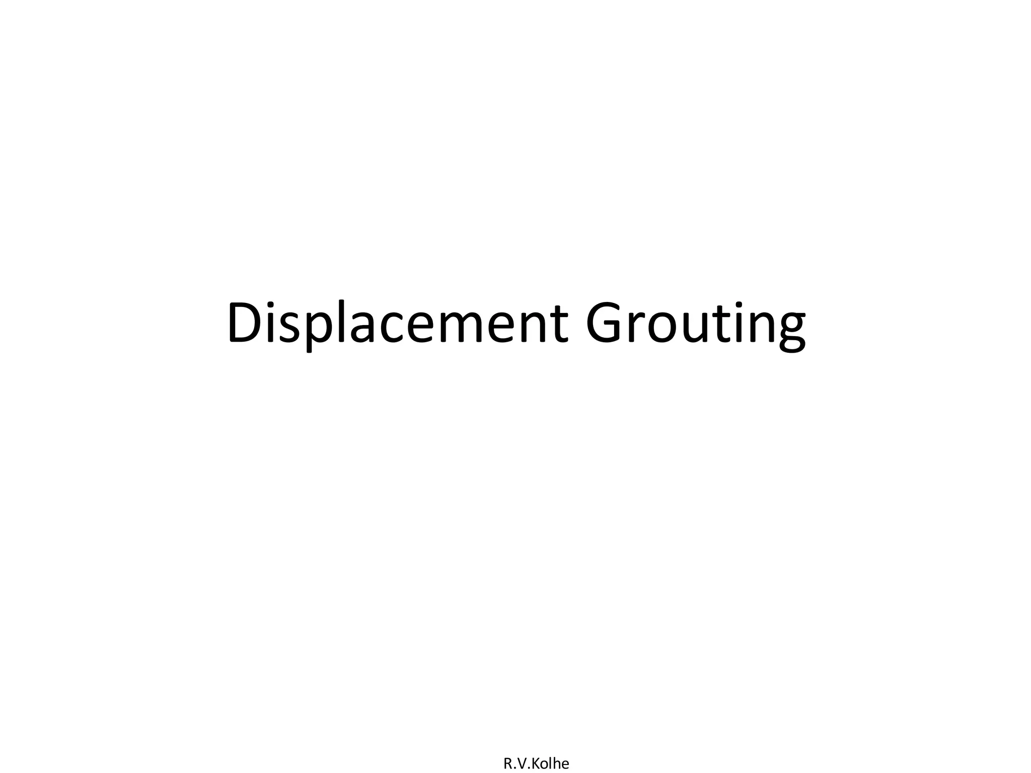 Grouting Methods | PDF