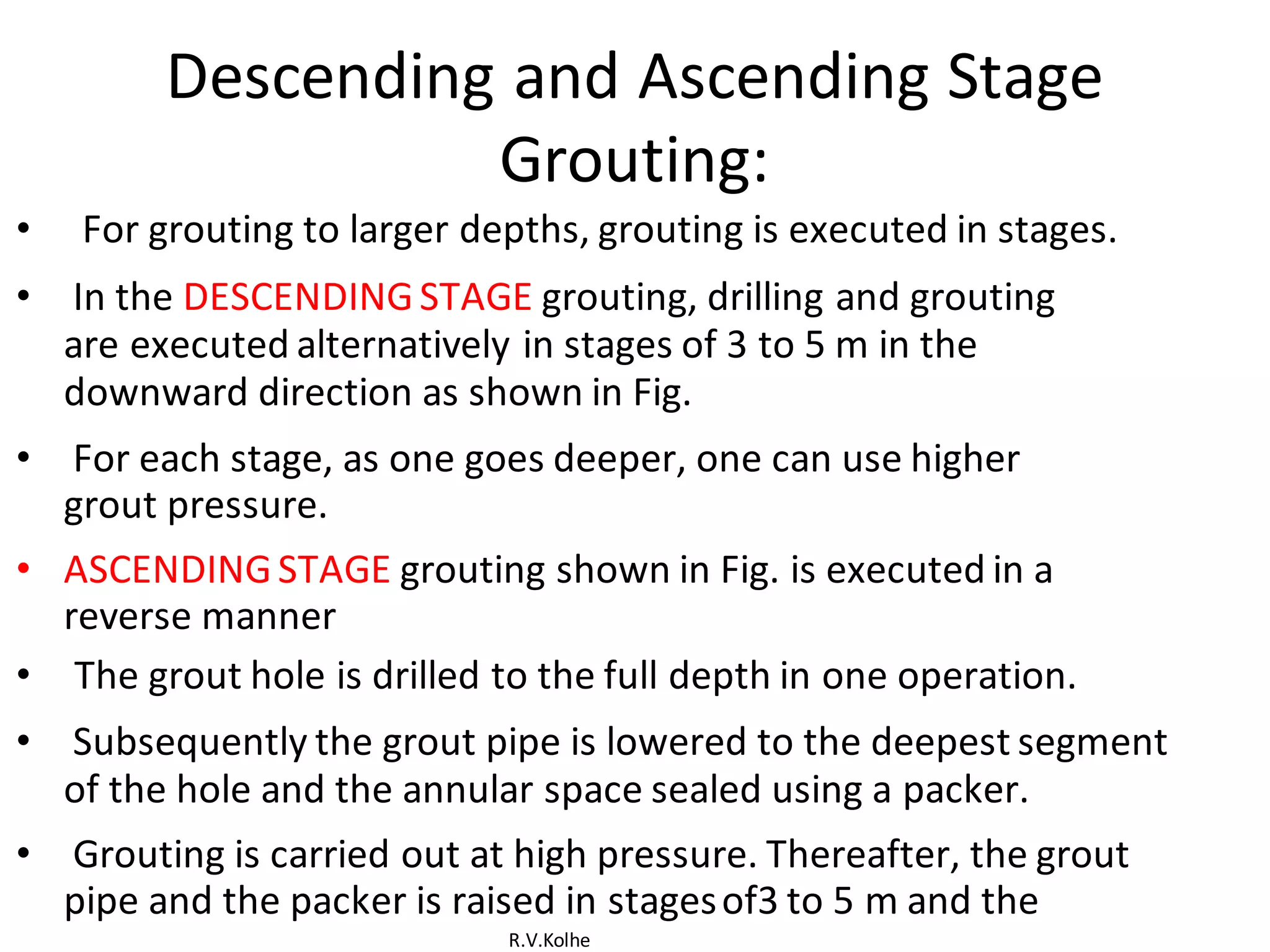 Grouting Methods | PDF