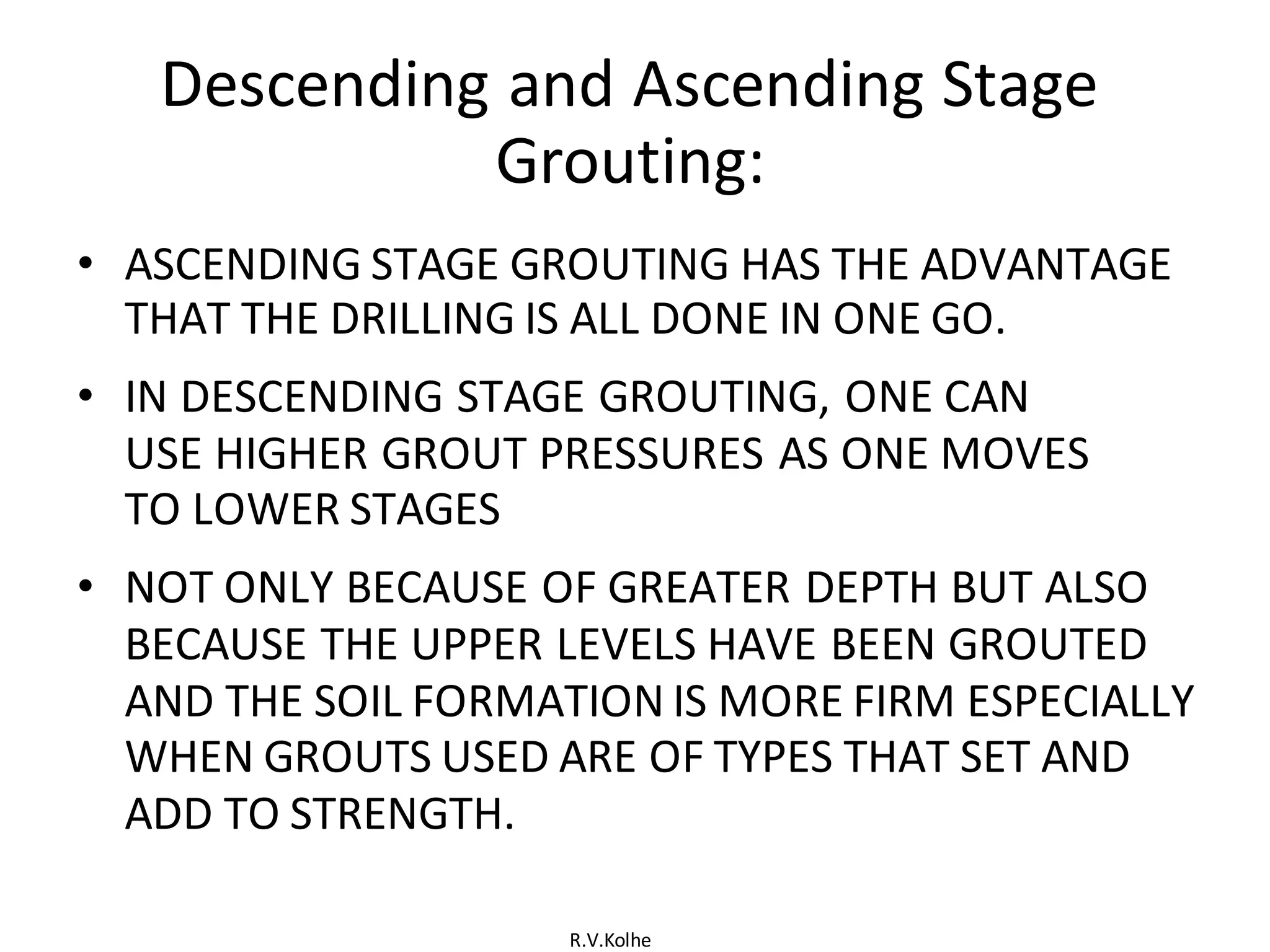 Grouting Methods | PDF