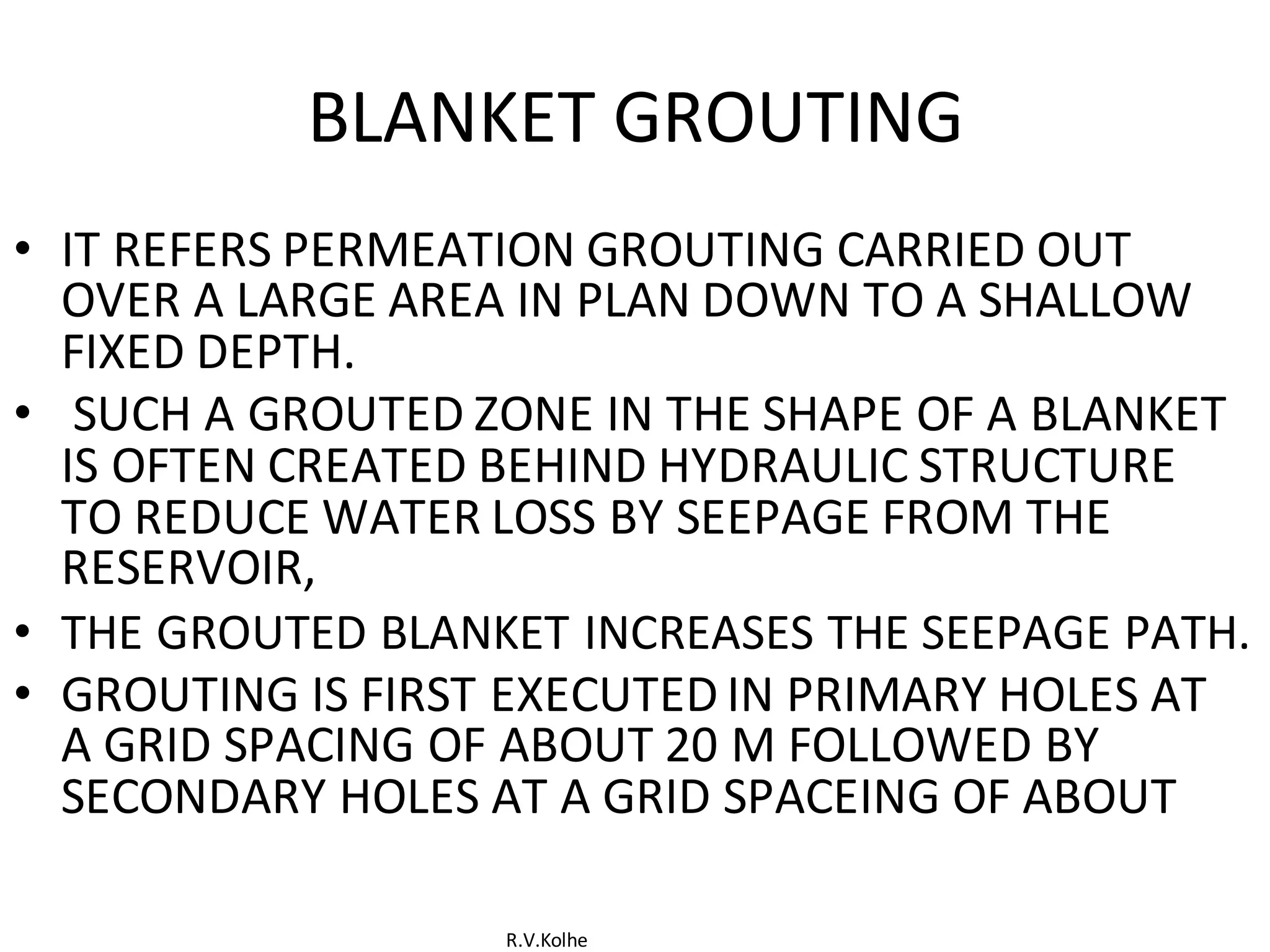 Grouting Methods | PDF