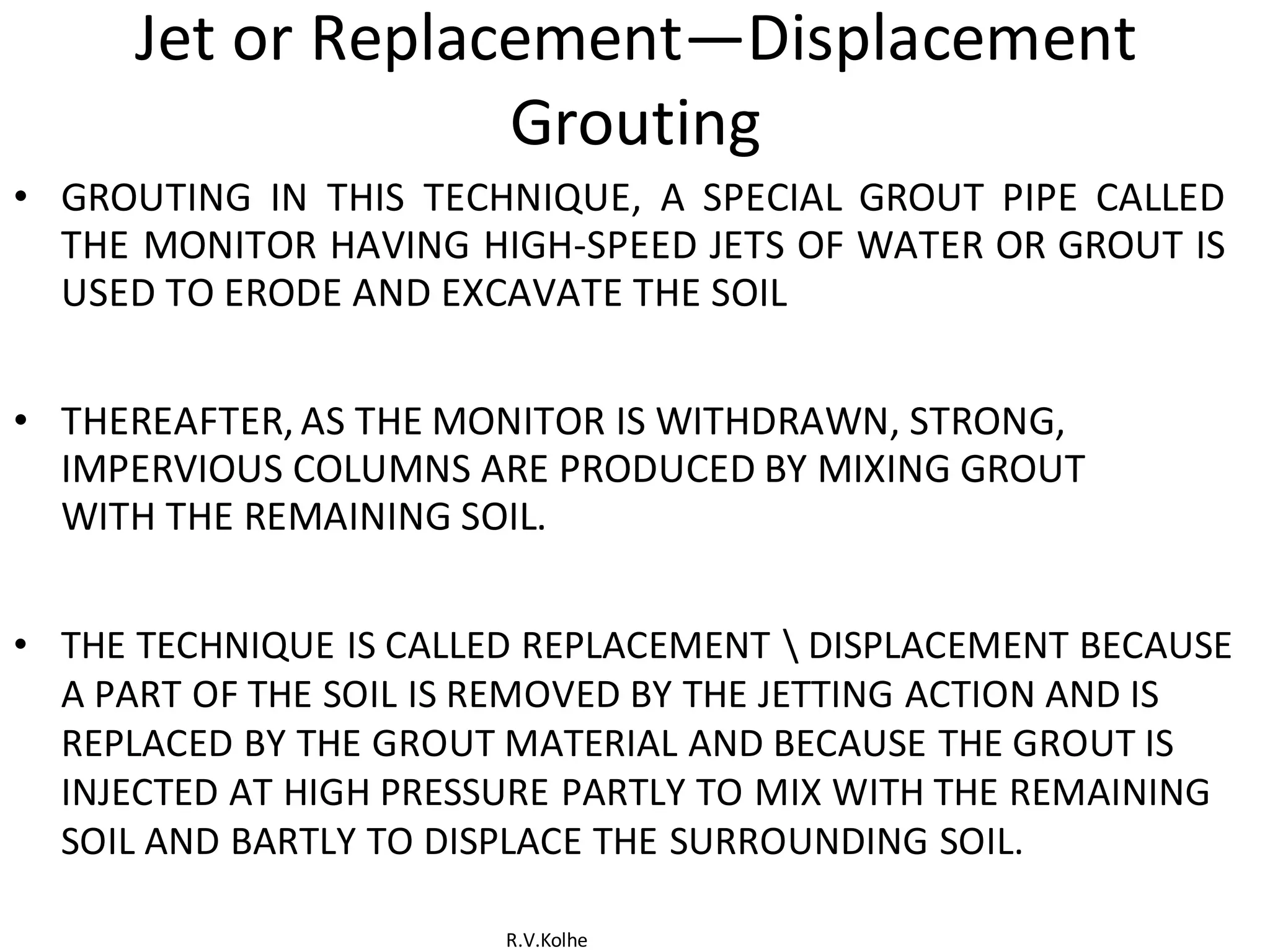 Grouting Methods | PDF