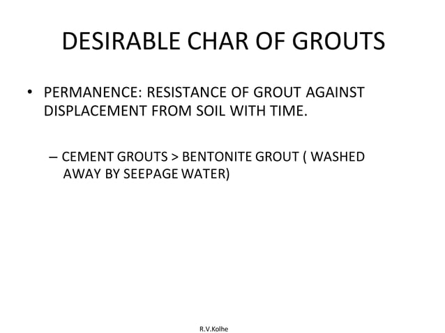 Grouting Methods | PDF