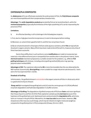 Poly lactic Acid Biodegradation | DOCX