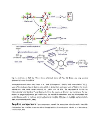 Poly lactic Acid Biodegradation | DOCX